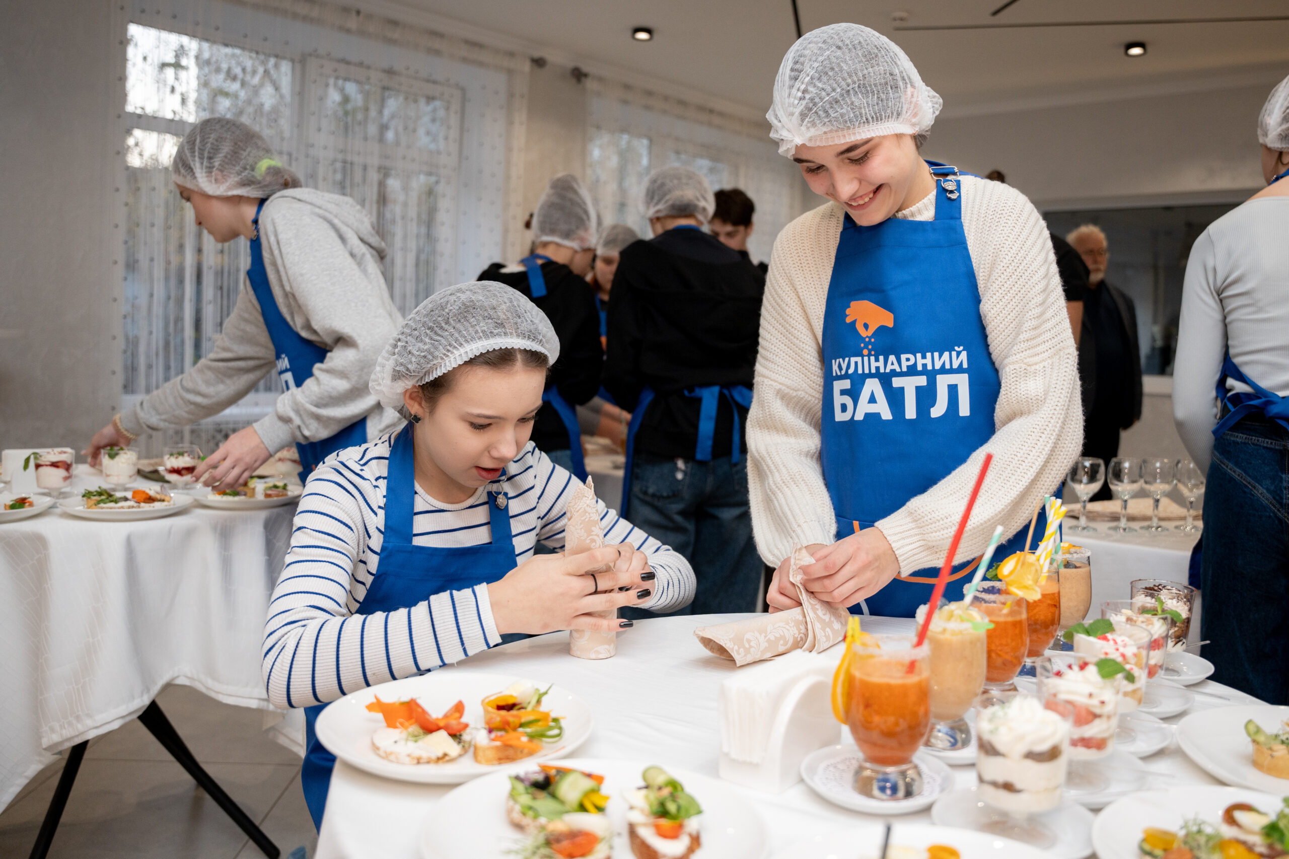 Culinary battles: teenagers from the Kyiv region took part in a career ...